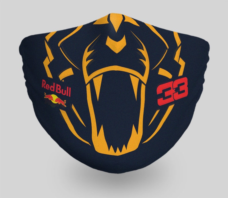 AM Red Bull Racing Mask / Max Verstappen / Dagelijks gebruik / | Etsy