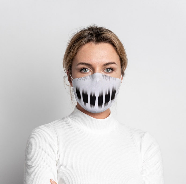 Creepypasta Nightmare Face Mask / Daily Use / With Filter | Etsy