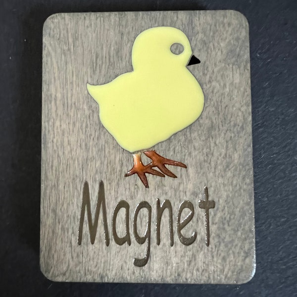 Chick Magnet - Etsy
