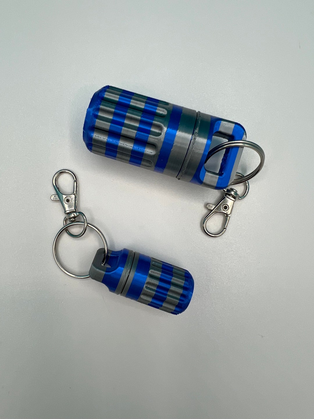 2 Pack Container Keychains - Etsy