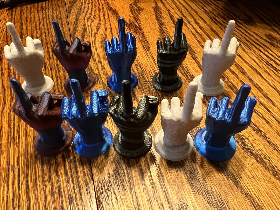 10 Pack Mini Hands - Etsy