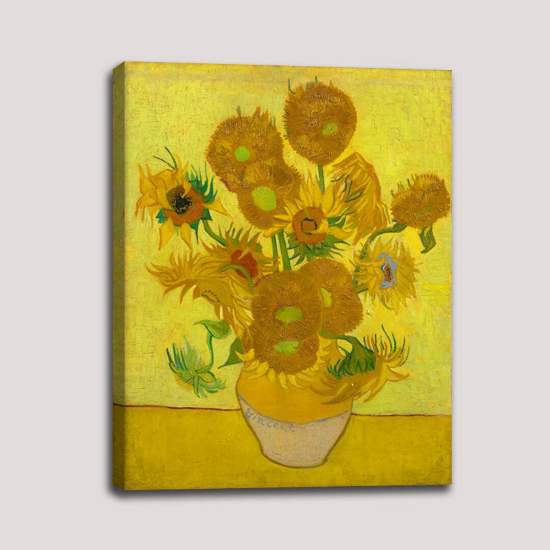 Van Gogh Print Sunflowers by Vincent Van Gogh Wall Art - Etsy