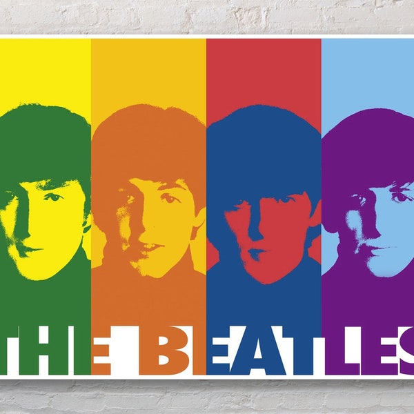 Beatles Wall Art - Etsy