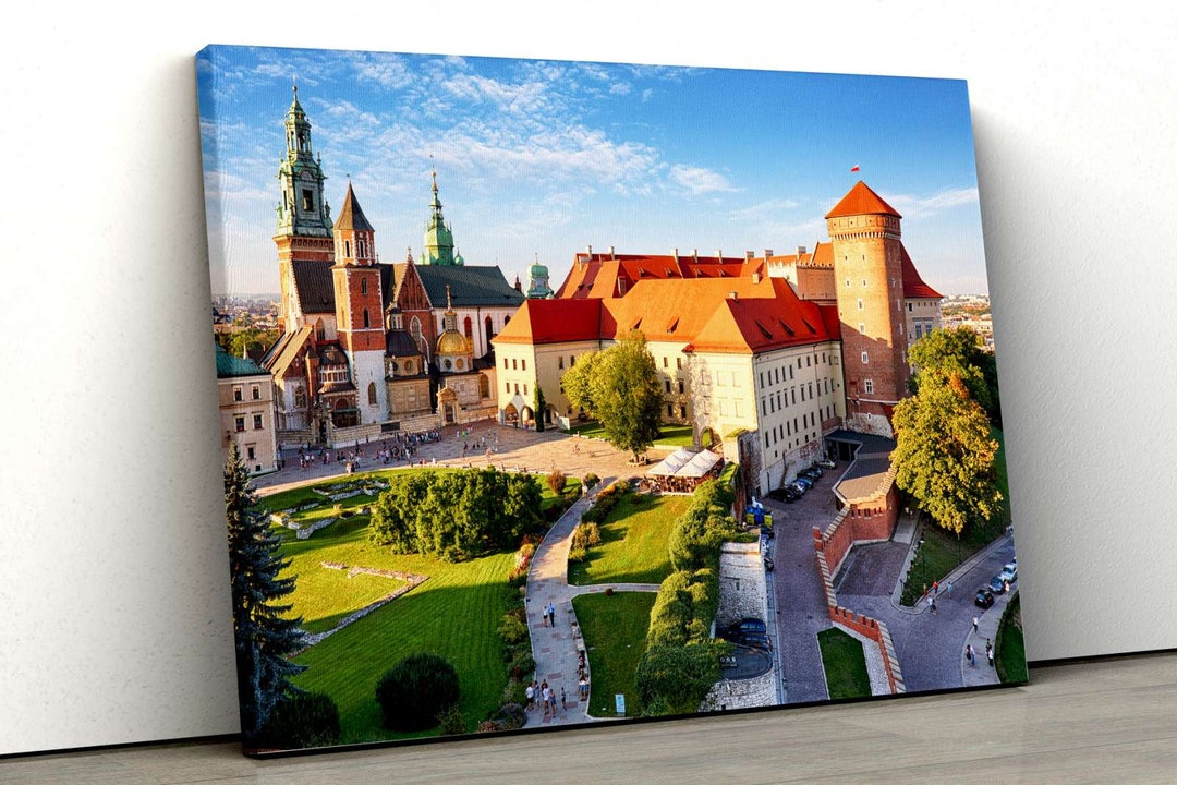Krakow Poland Canvas Prints, Wawel Royal Castle, Krakow Wall Décor ...