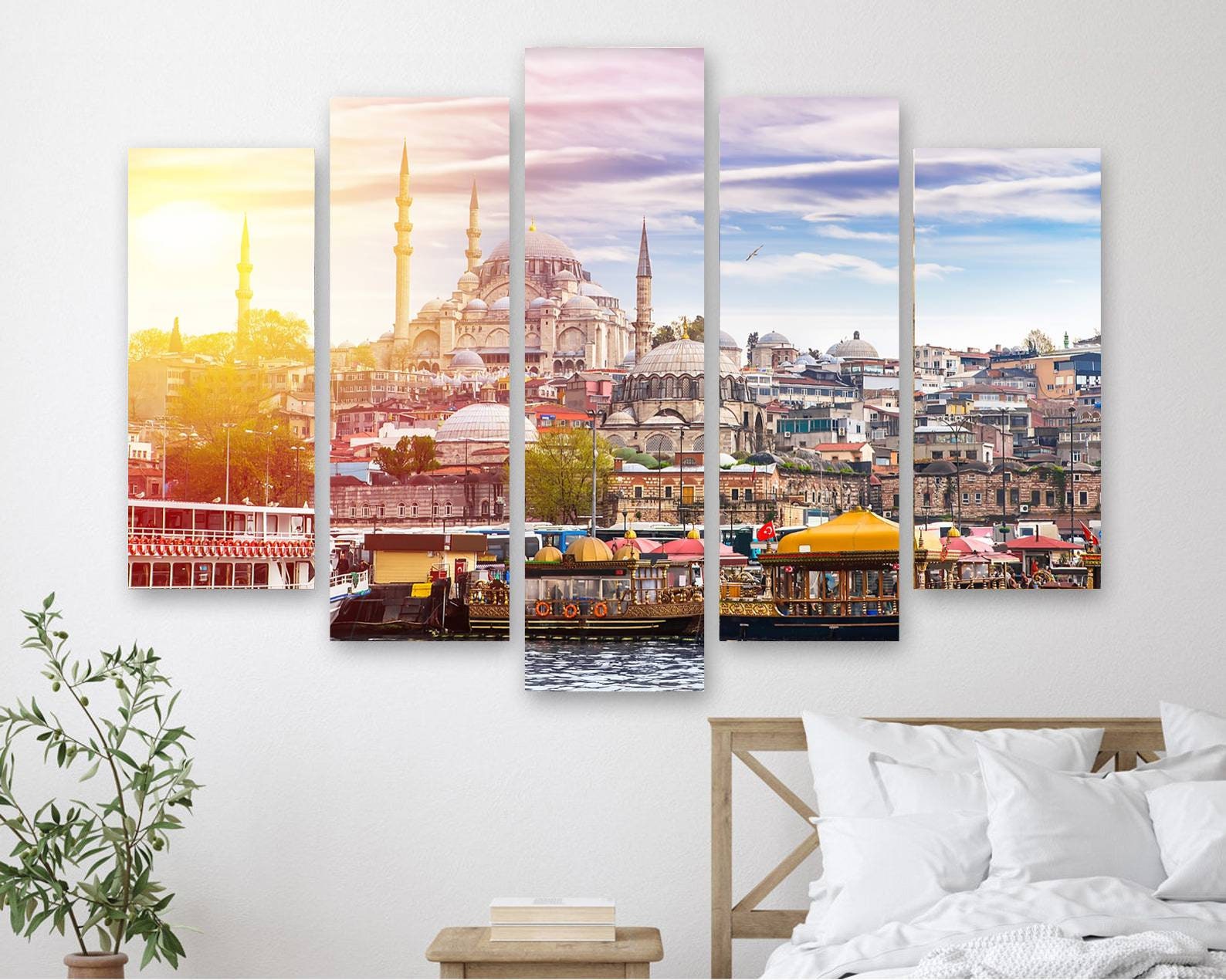 Istanbul Canvas Art Turkey Wall Art Istanbul Canvas Print | Etsy