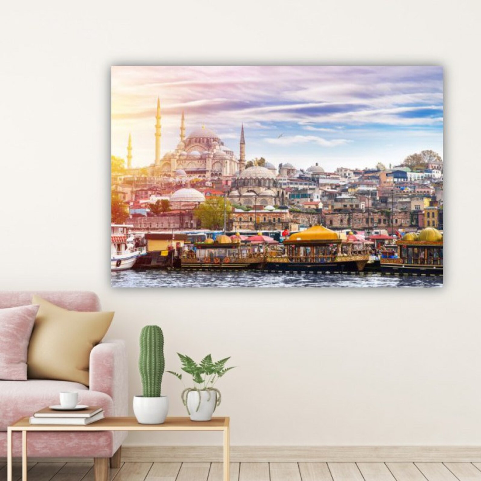 Istanbul Canvas Art Turkey Wall Art Istanbul Canvas Print - Etsy