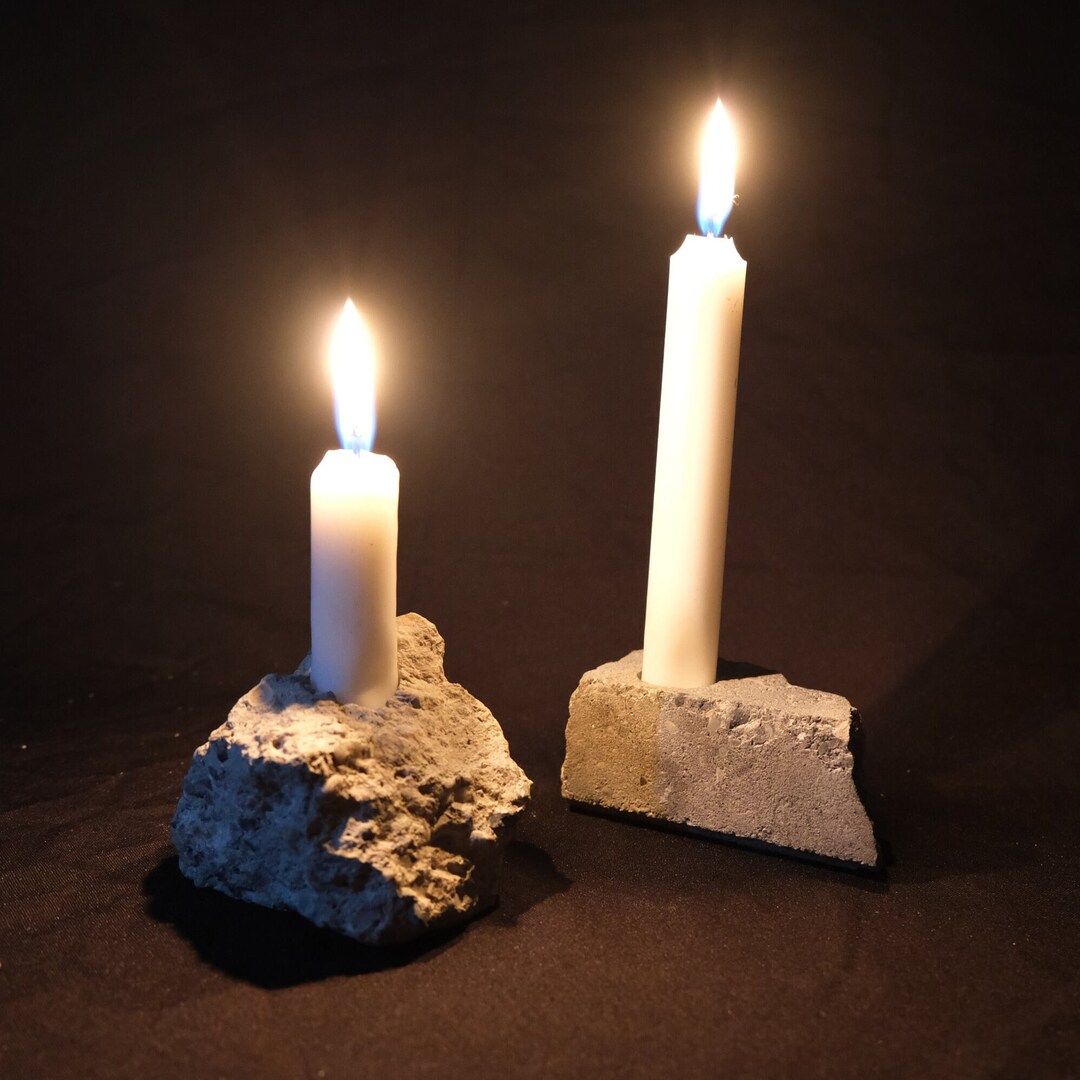 Candle Stand, Candle Holder, Concrete, Home Decor, Brutalism - Etsy