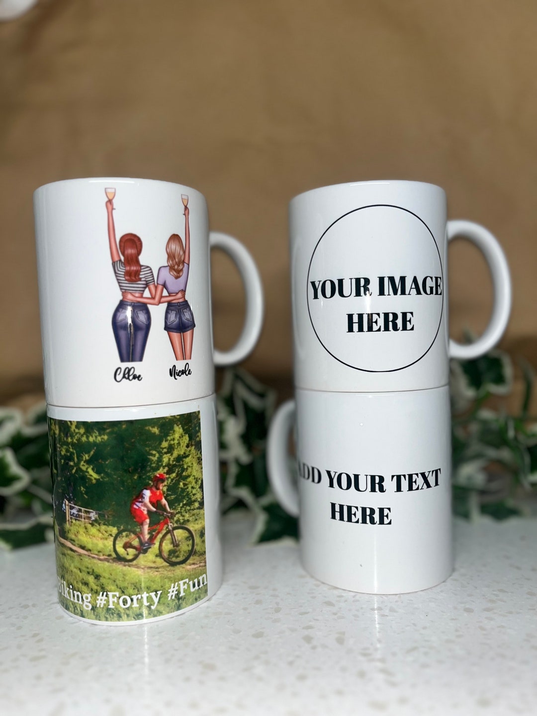 Tazas personalizadas para sublimación. - Etsy México