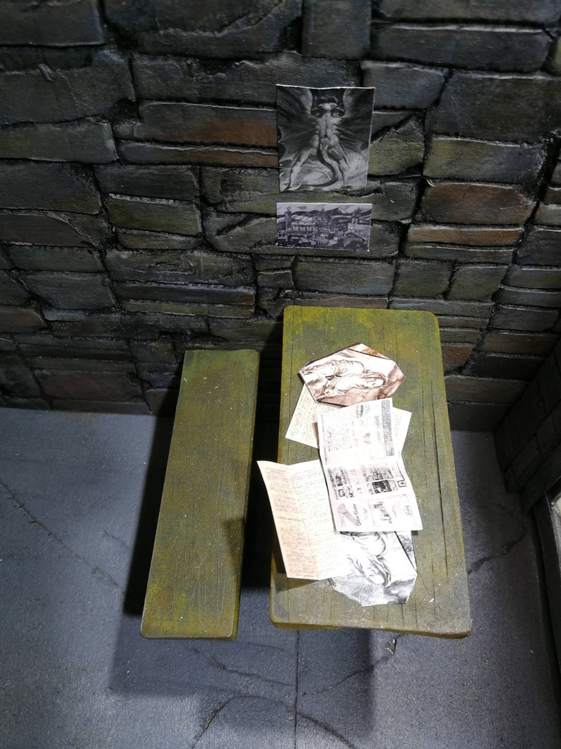 Hannibal Lecter Cell Diorama 6'' - Etsy