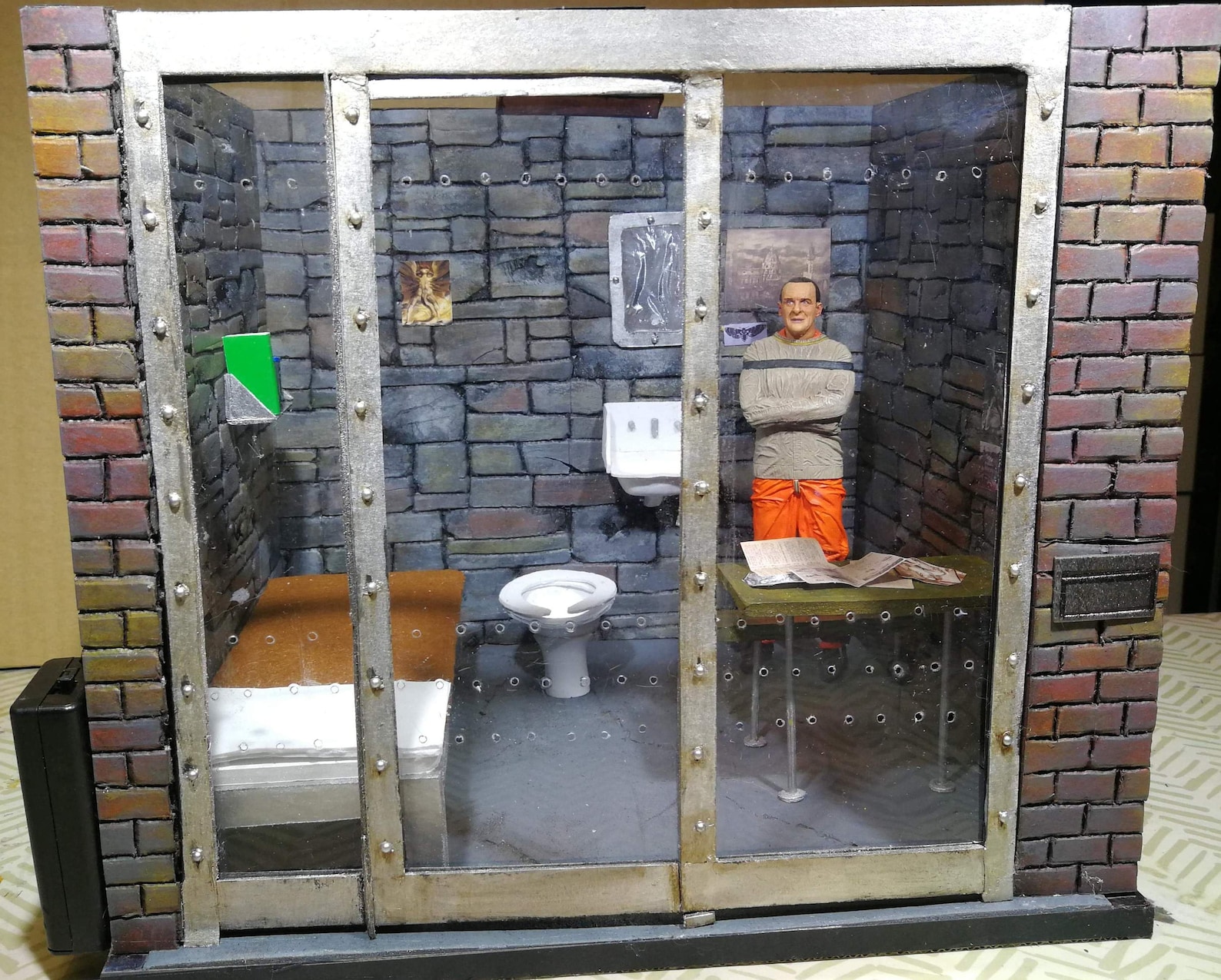 Diorama Cell Hannibal Lecter 6'' - Etsy