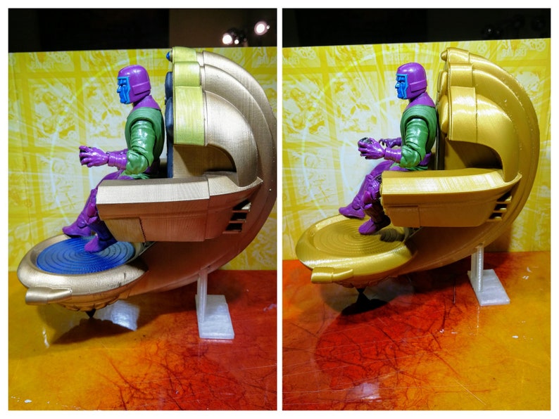 Kang the Conqueror 's Custom 3D Printed Time Chair - Etsy Israel