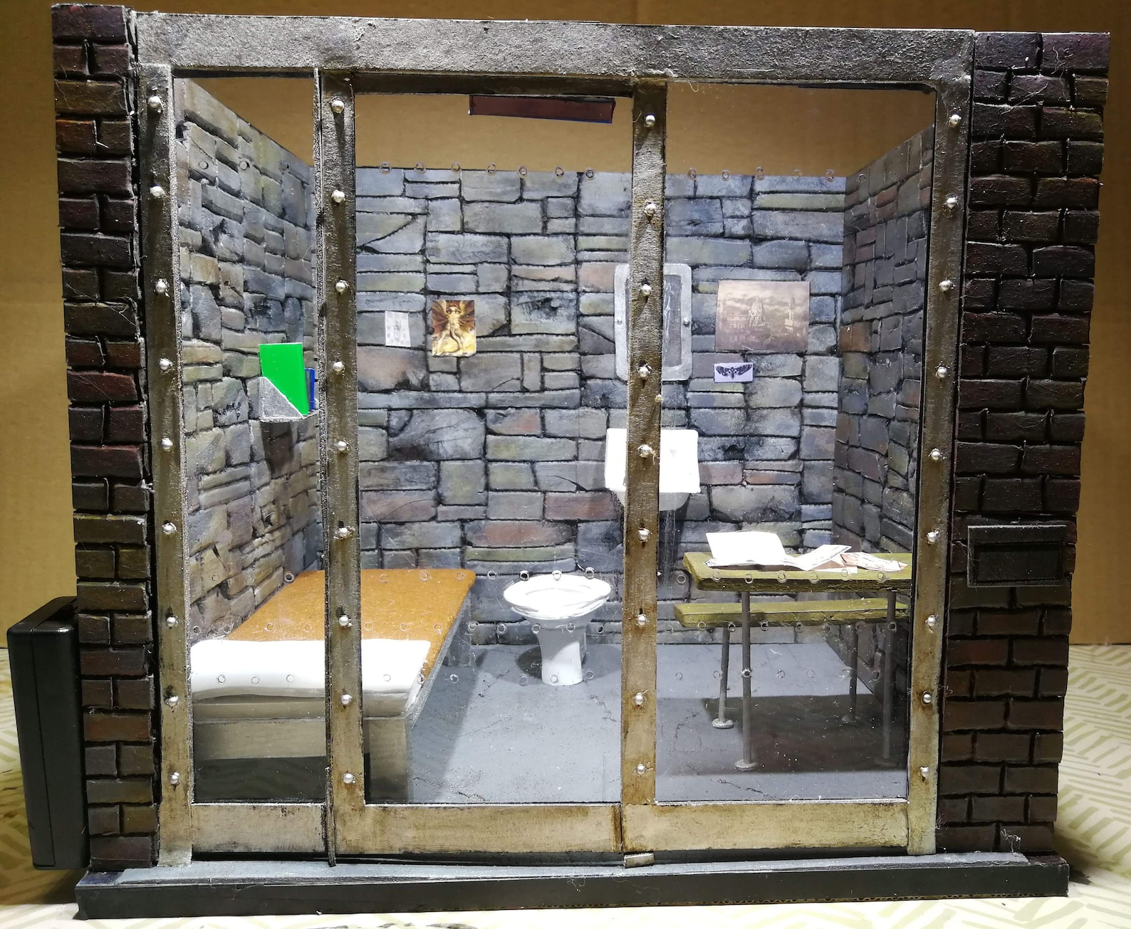 Diorama Cell Hannibal Lecter 6'' - Etsy
