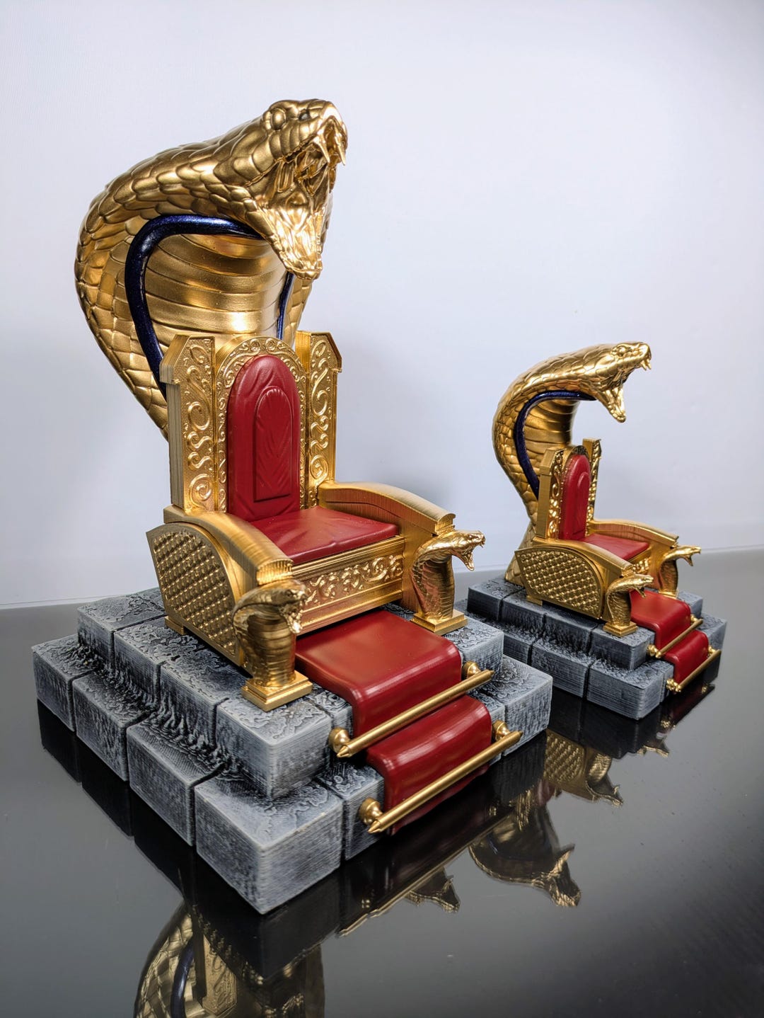 Cobra Commander Throne Gi Joe 1/12 or 1/18 Scale - Etsy