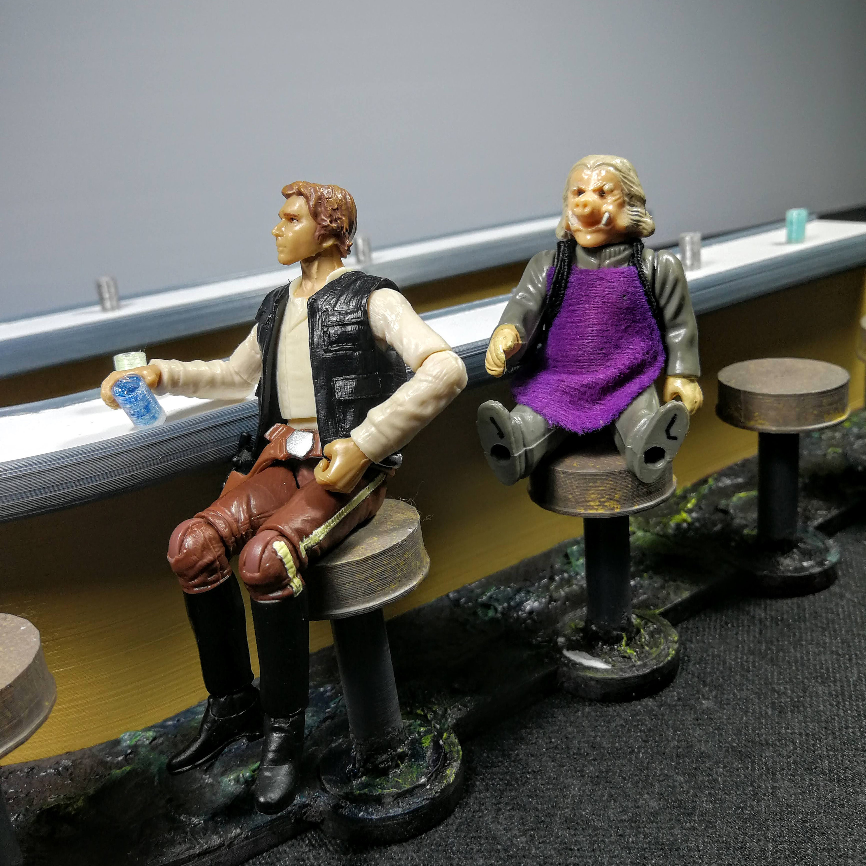 Mos Eisley Cantina Star Wars 1/18 Scale (vintage Collection) - Etsy