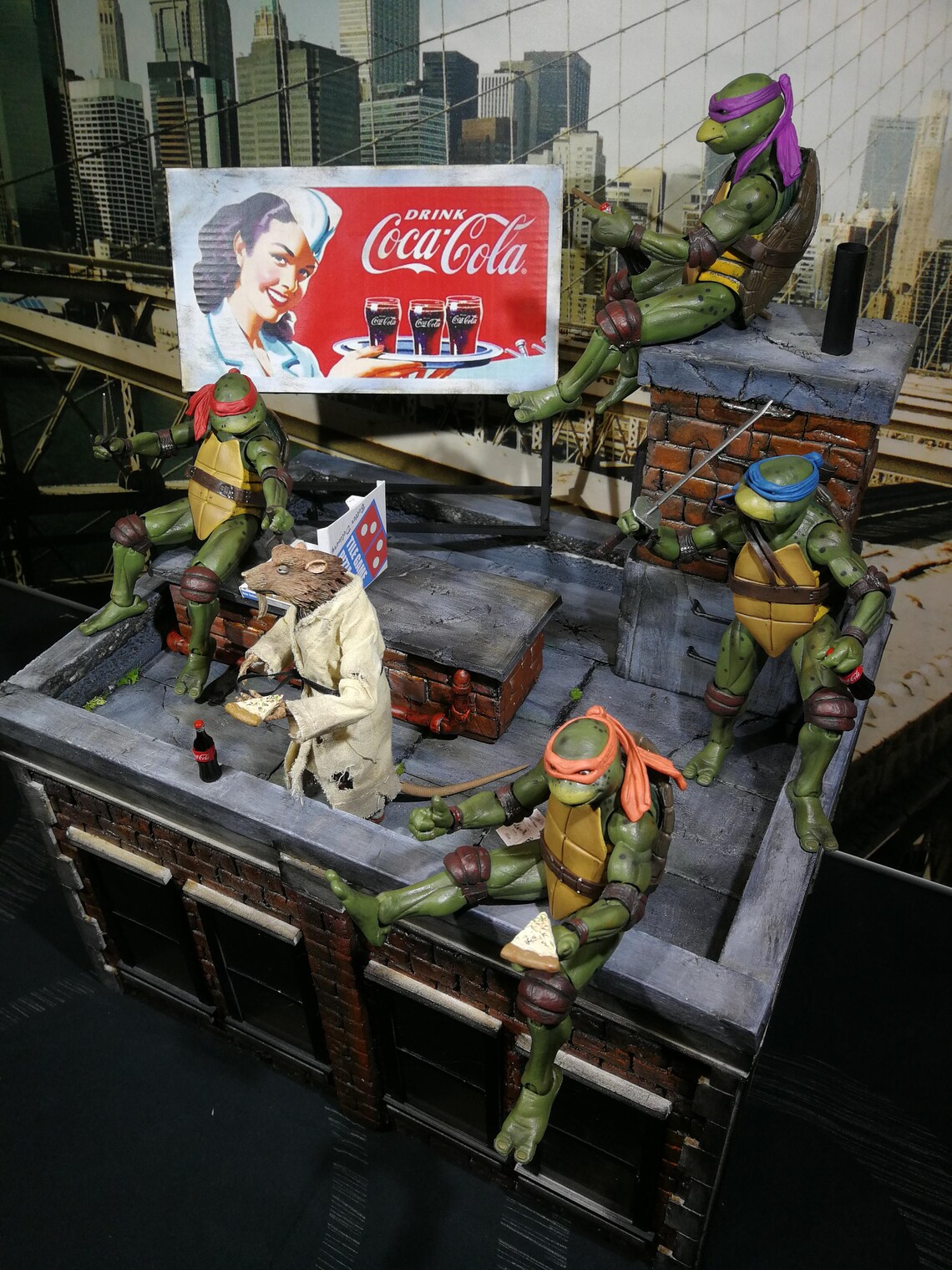 Teenage Mutant Ninja Turtles Rooftop Diorama - Etsy