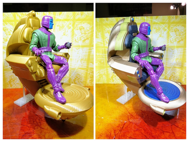Kang the Conqueror 's Custom 3D Printed Time Chair - Etsy Israel