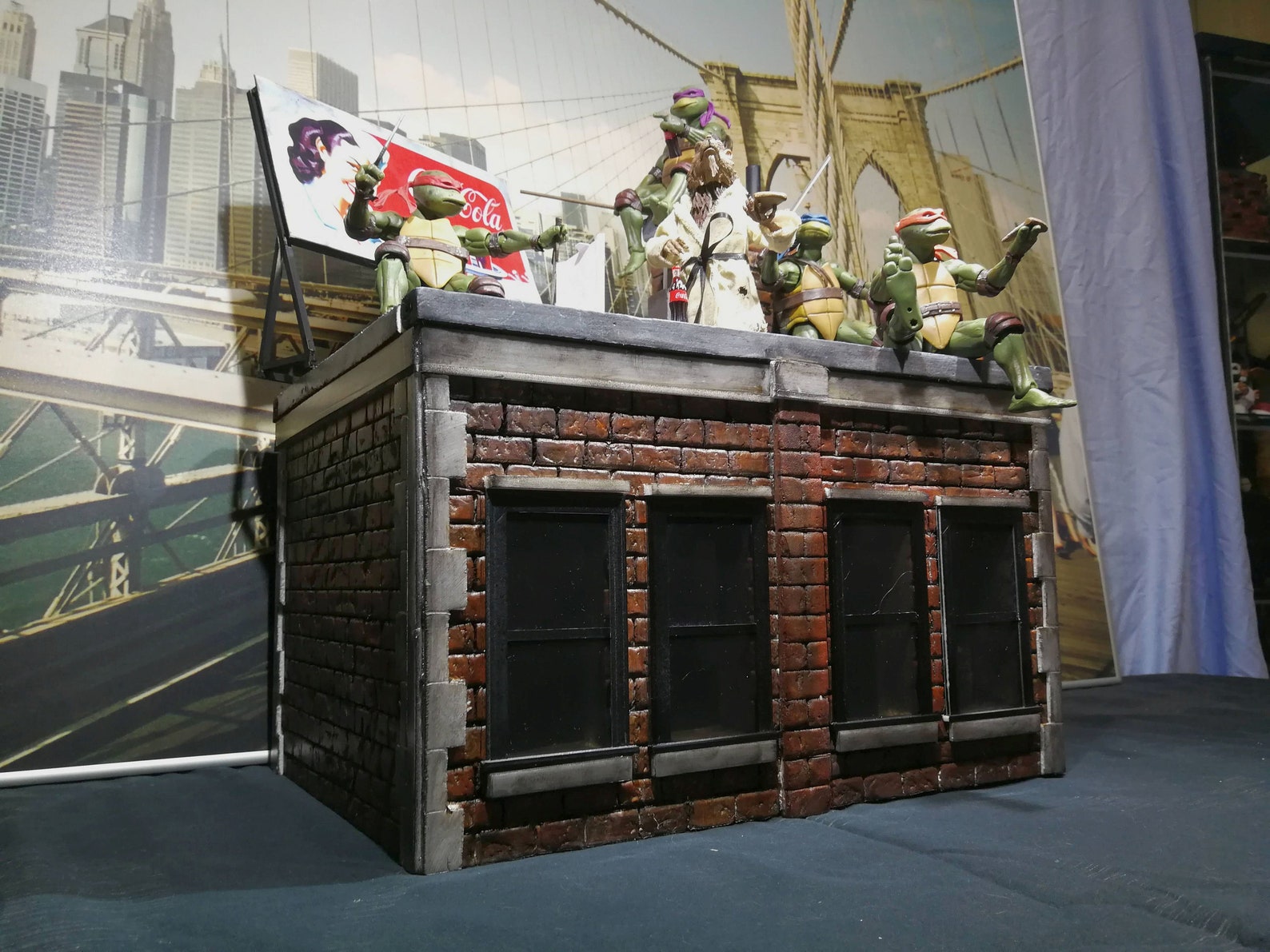 Teenage Mutant Ninja Turtles Rooftop Diorama - Etsy