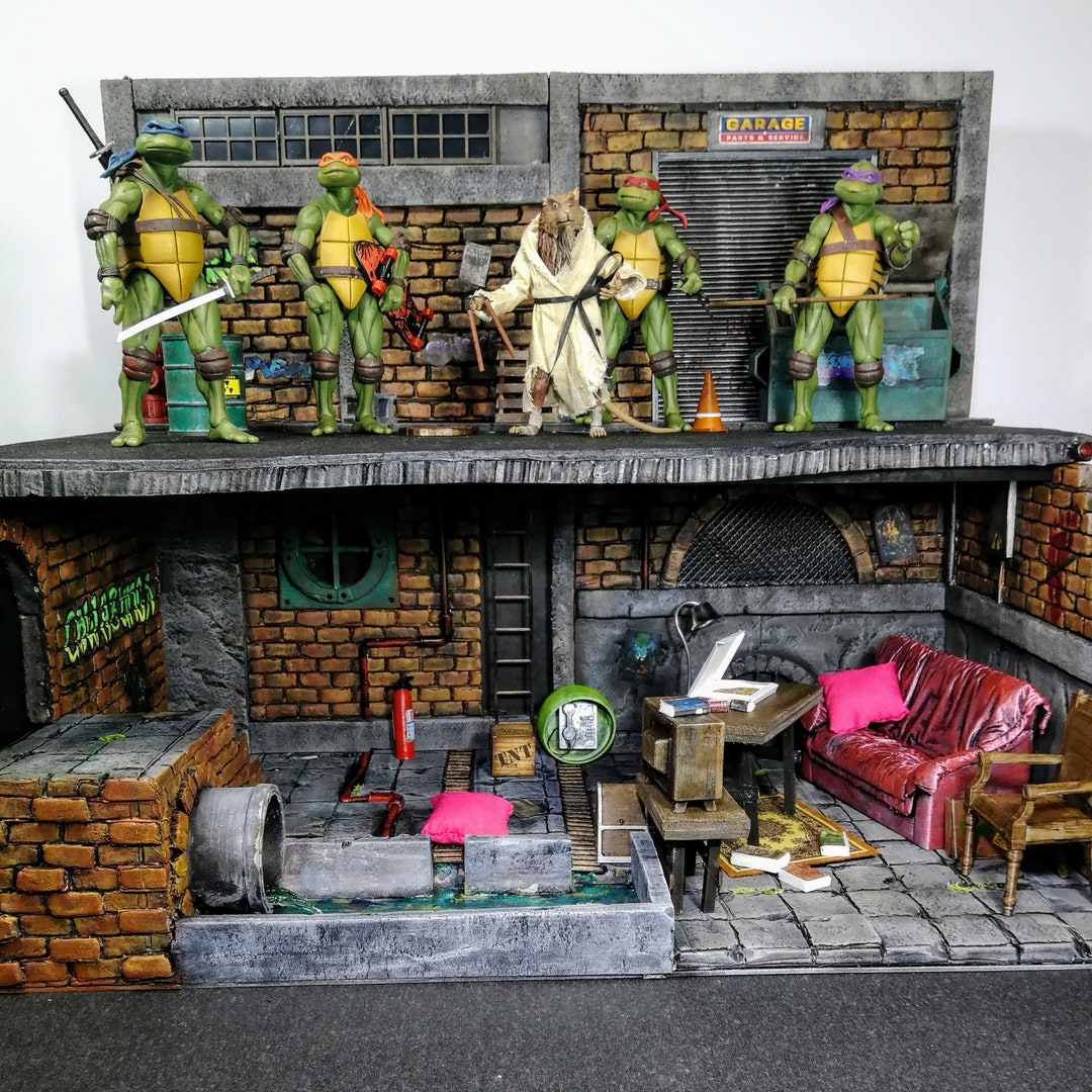 Teenage Mutant Ninja Turtles 2 Floor 1/12 Scale Diorama - Etsy