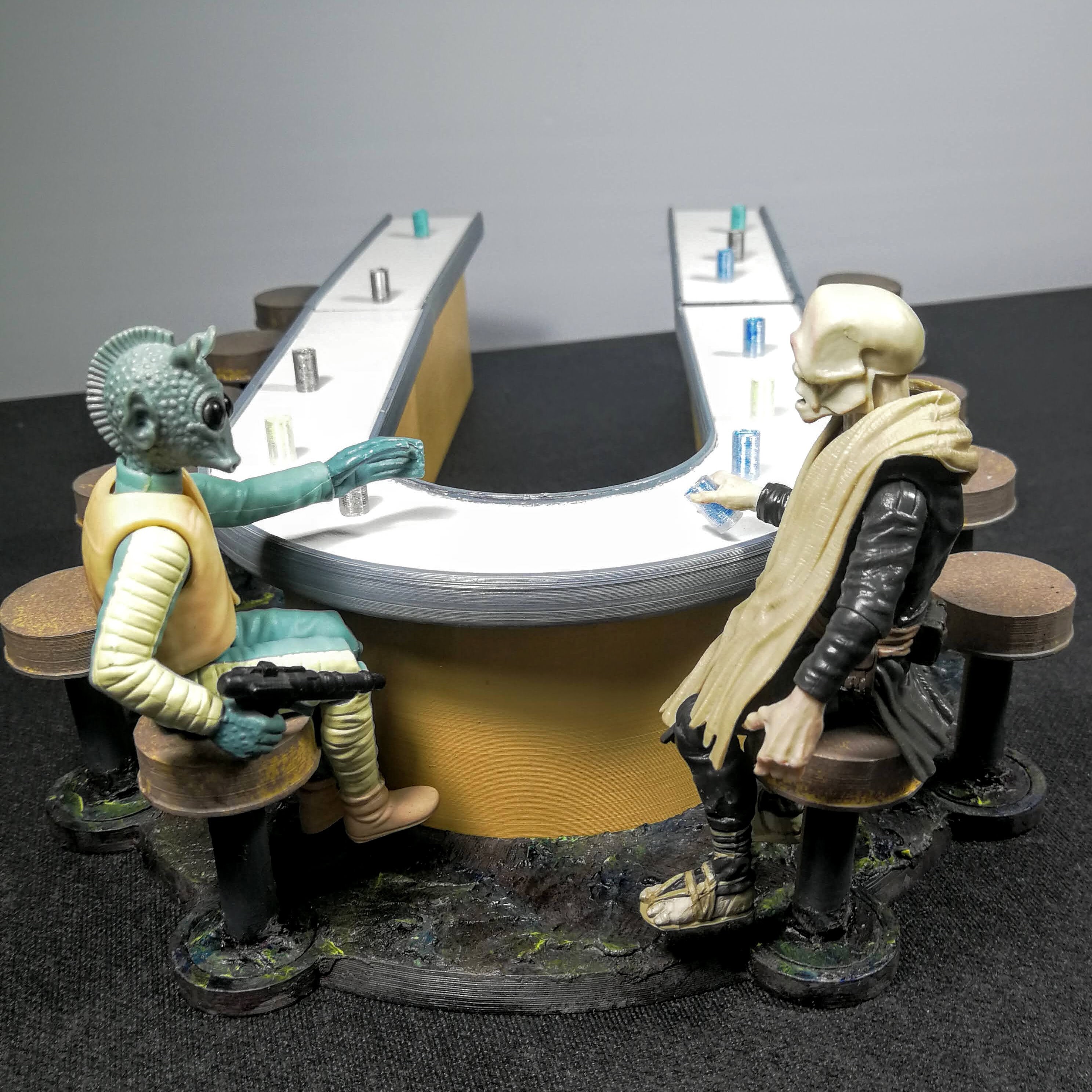 Mos Eisley Cantina Star Wars 1/18 Scale (vintage Collection) - Etsy