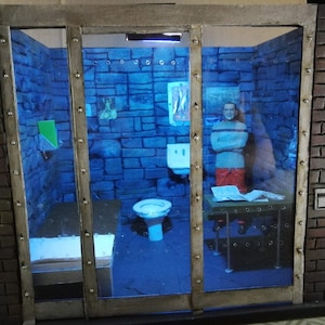 Hannibal Lecter Cell Diorama 6'' - Etsy