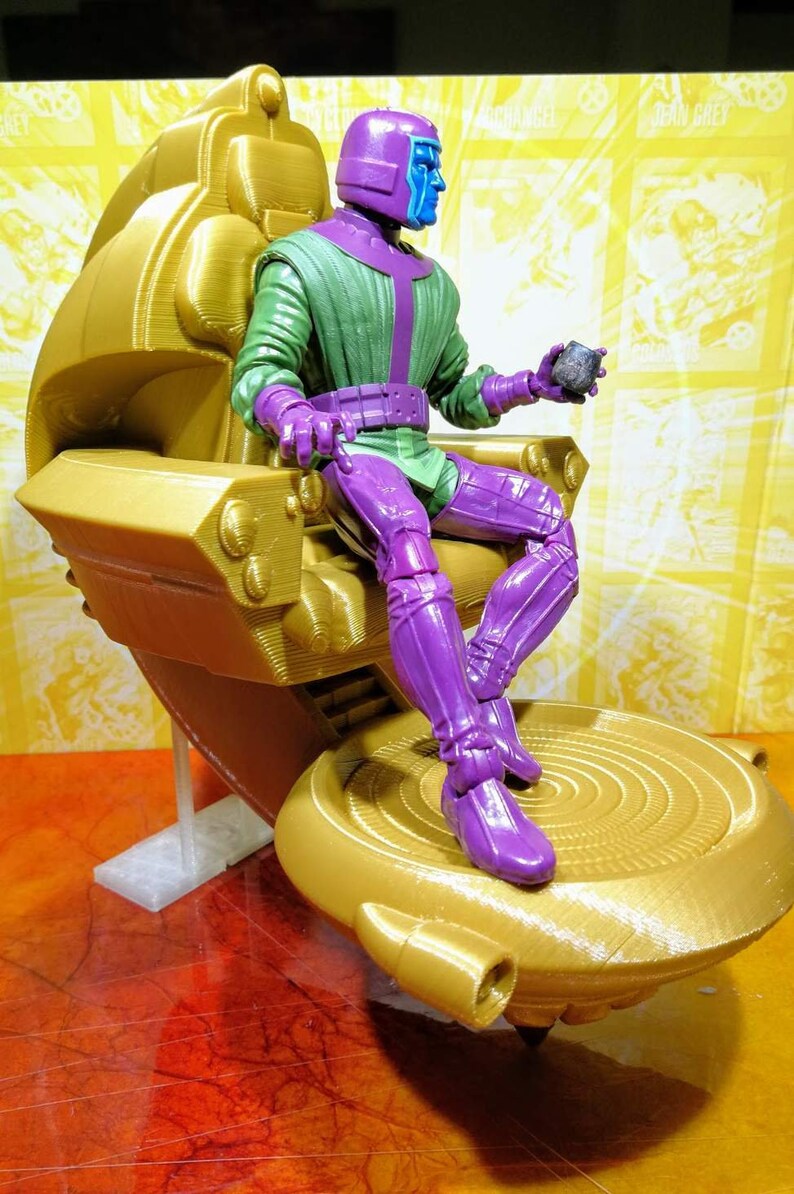 Kang the Conqueror 's Custom 3D Printed Time Chair - Etsy Canada