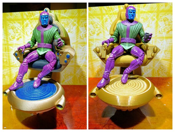 Kang the Conqueror 's Custom 3D Printed Time Chair - Etsy