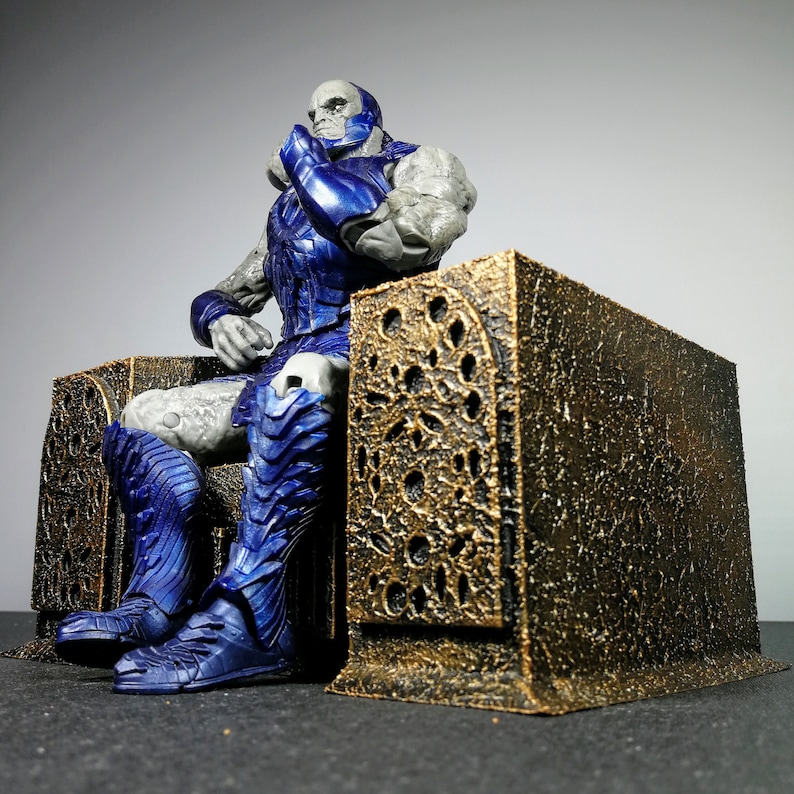 Darkseid Custom Throne for the Mcfarlane DC Multiverse Action - Etsy
