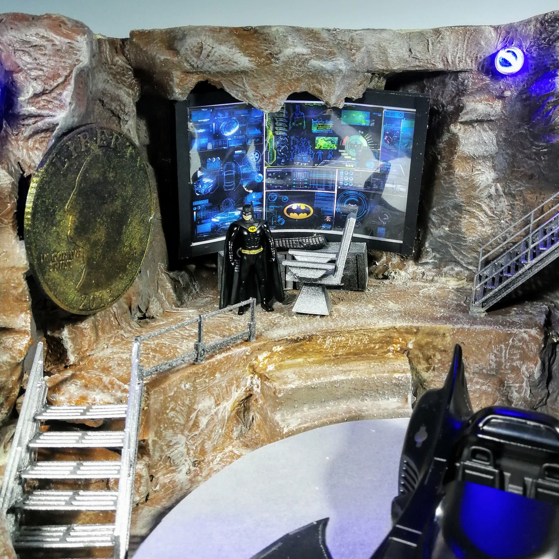 Batcave Diorama 1:24 Scale - Etsy