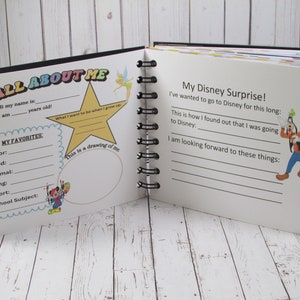 Disney Animal Kingdom Autograph Book Deluxe Edition Boys girls 40 ...