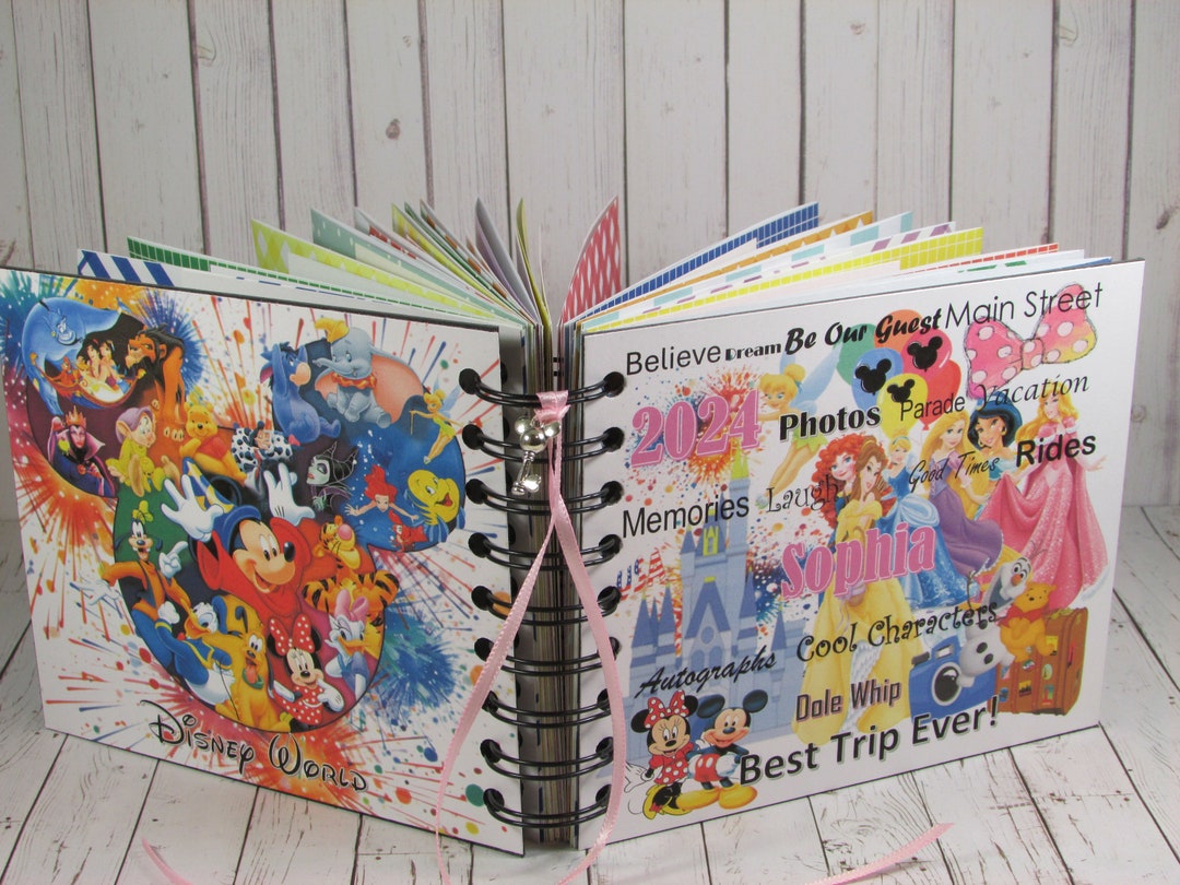 Disney Autograph Book GIRLS Princesses 40 Photos & 40 Autographs ...