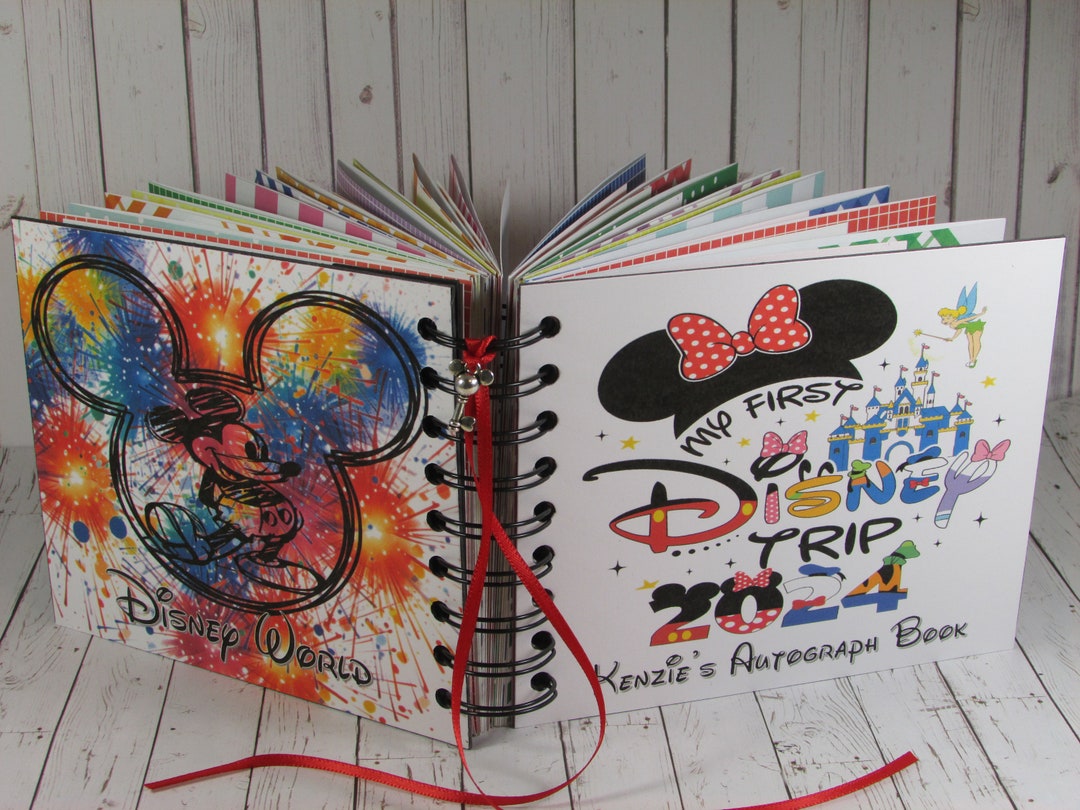 Disney Autograph Book GIRLS Disney Fireworks 40 Photos & 40 Autographs ...