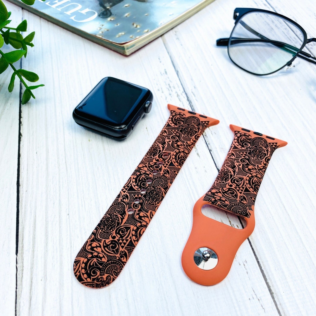 Sea Turtle Tribal Turtle Apple Watch Band for 38 40 41 42 44 45 49mm ...