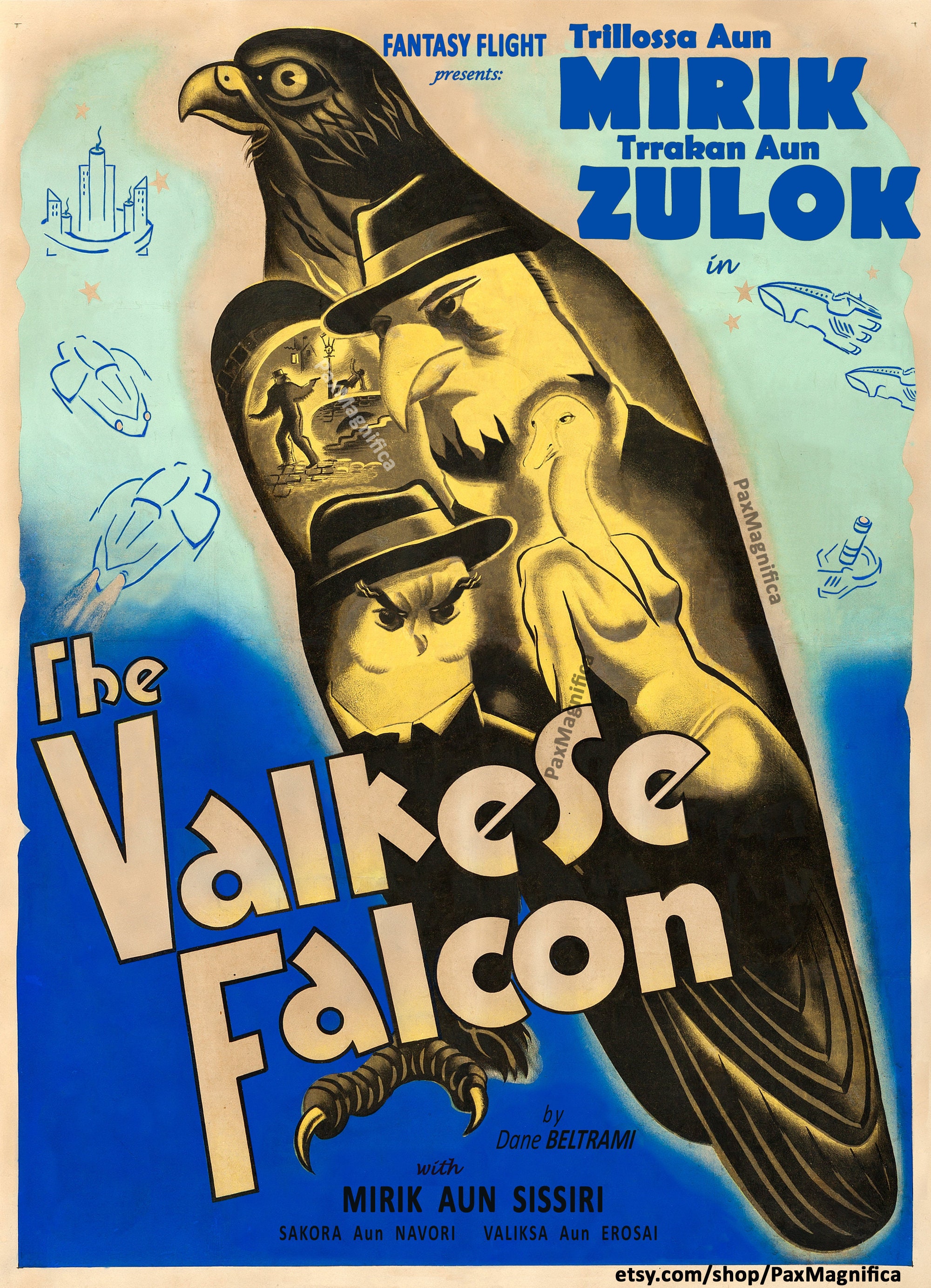 The Argent Flight - Etsy