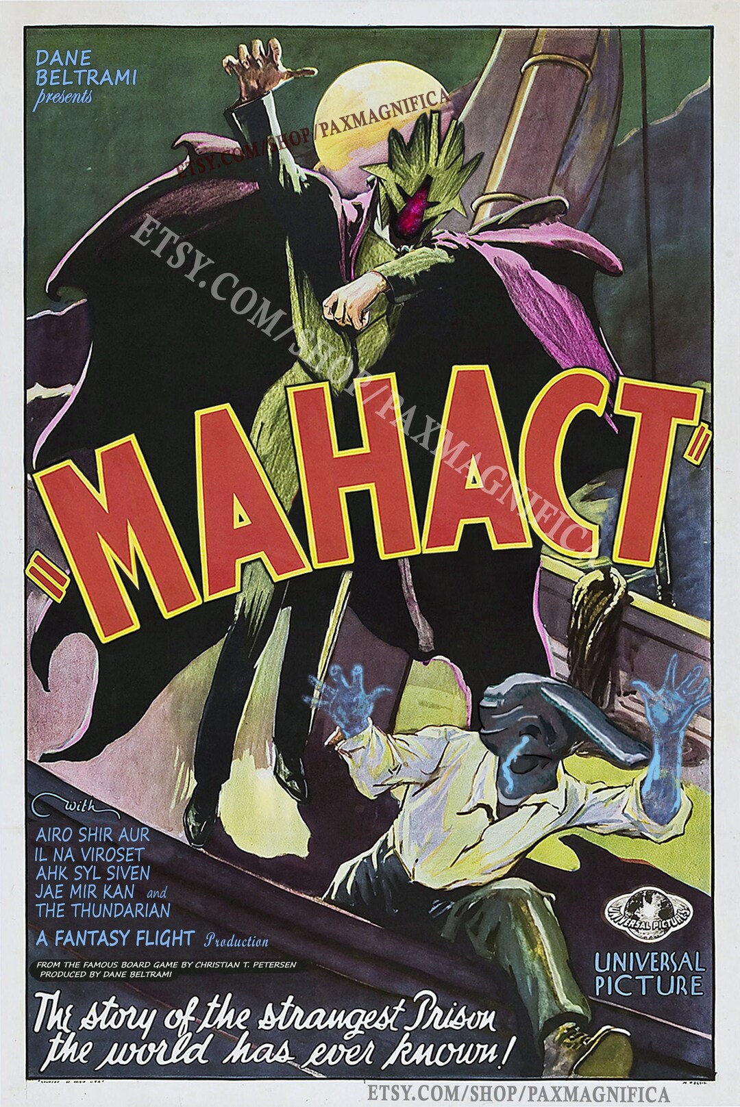Mahact Gene-sorcerers - Twilight Imperium Poster - Etsy UK