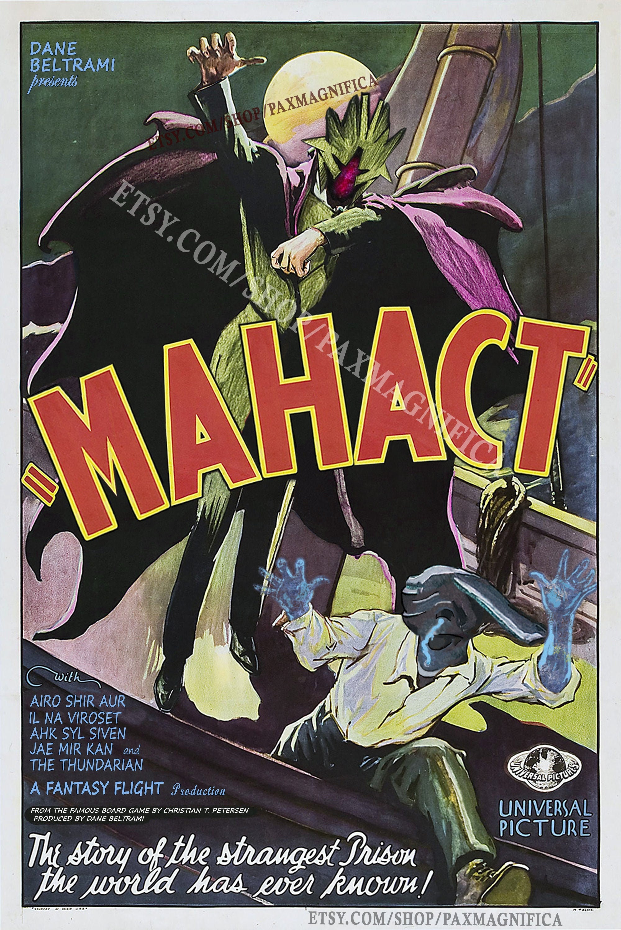 Mahact Gene-sorcerers - Twilight Imperium Poster - Etsy UK