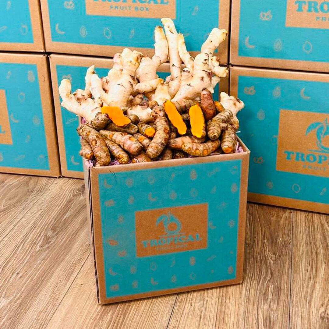 Ginger & Turmeric Box - Etsy