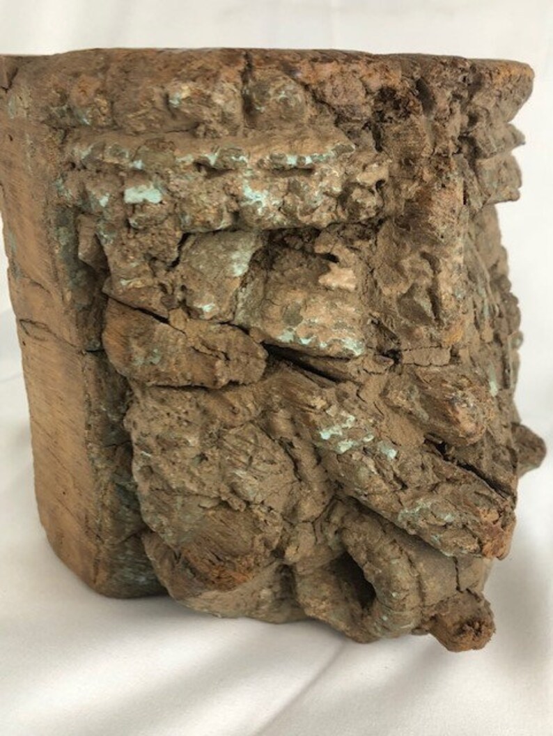 Ancient Hand Carved Elephant Corbel Wall Hanging Old & - Etsy