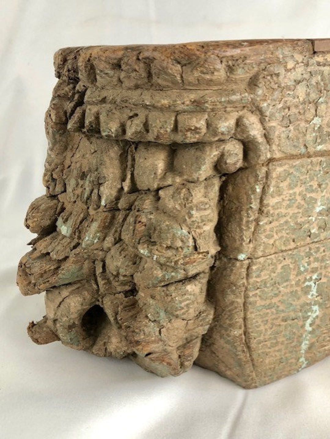 Ancient Hand Carved Elephant Corbel Wall Hanging Old & - Etsy