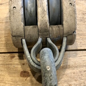 Antique Barn Wood Hay Pulley - Etsy