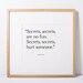 Secrets, Secrets Are No Fun. - Etsy