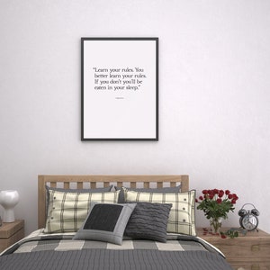 Learn Your Rules. - Etsy