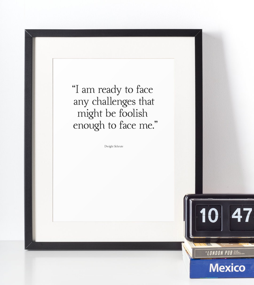 I Am Ready to Face Any Challenges That Might Be Foolish Enough to Face ...