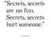 Secrets, Secrets Are No Fun. - Etsy