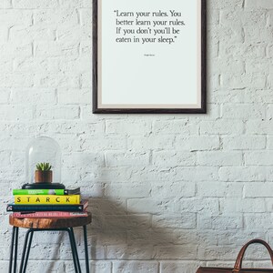 Learn Your Rules. - Etsy