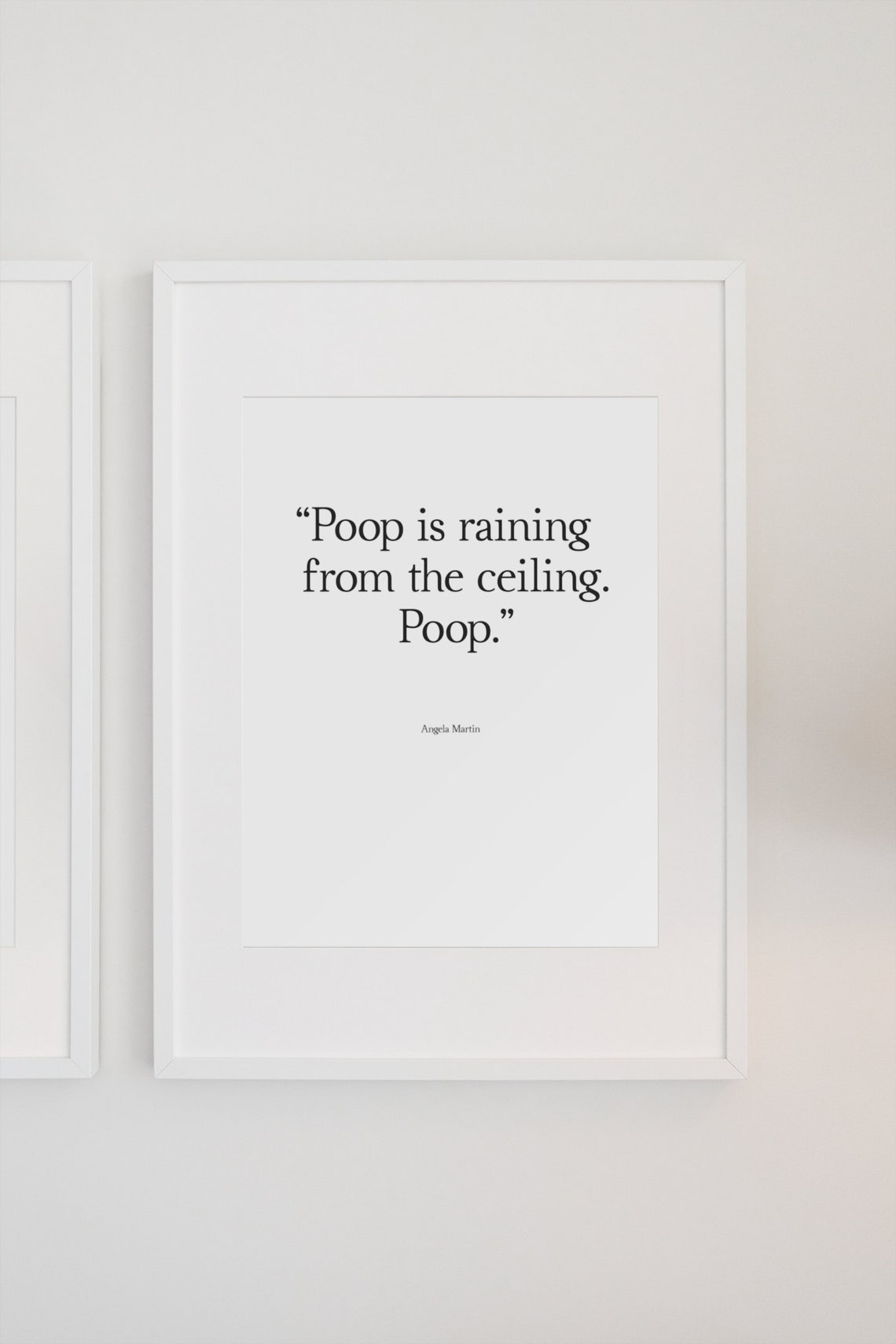 Poop is Raining From the Ceiling. Poop. - Etsy