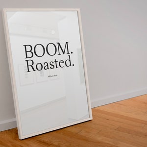 BOOM. Roasted. - Etsy