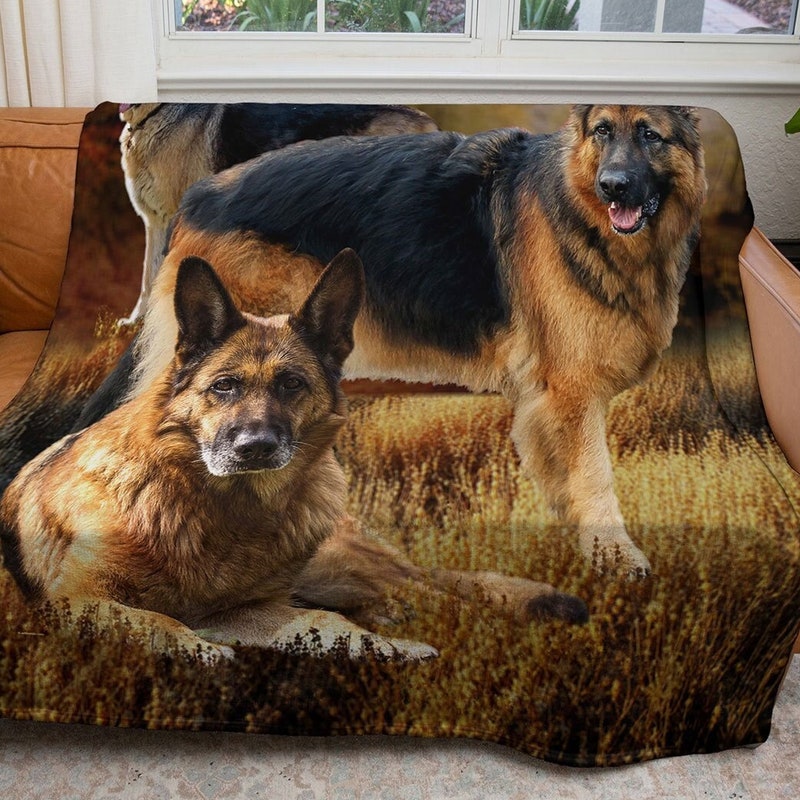 German Shepherd Throws - Etsy