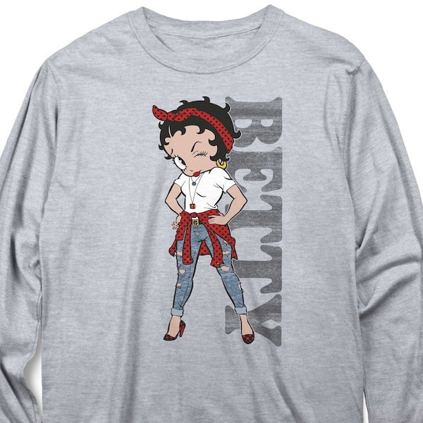 Betty Boop Shirt - Etsy