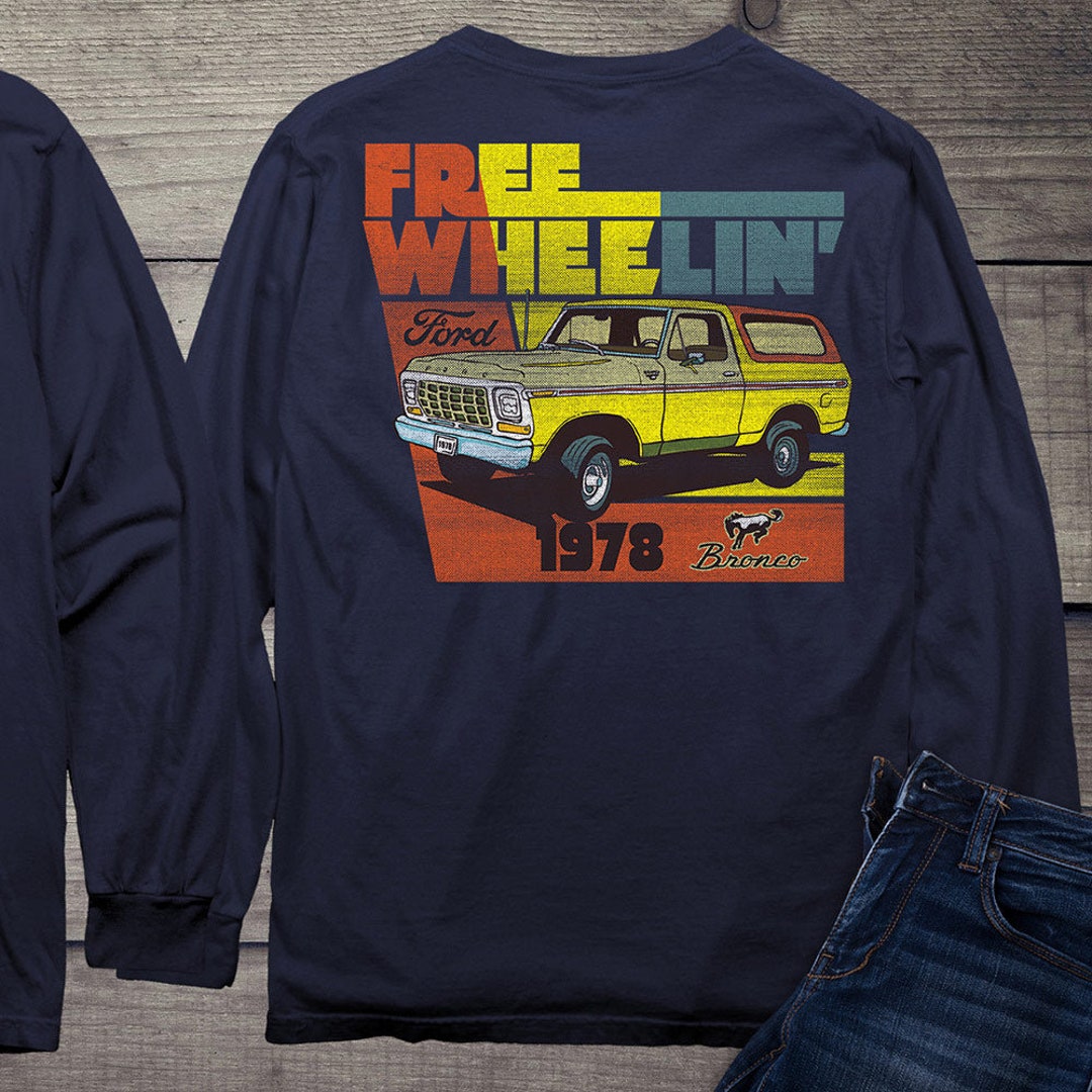 Ford Motor Company, Free Wheelin' Long Sleeve Shirt - Etsy
