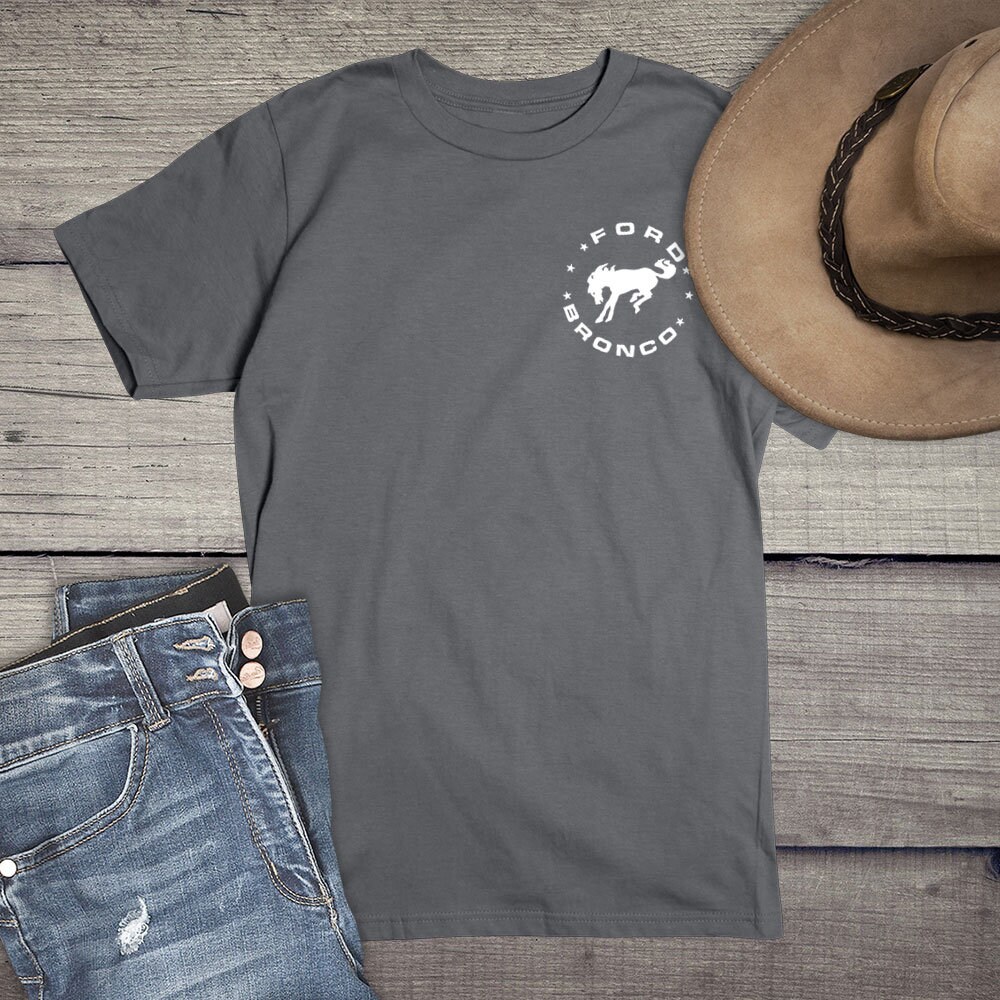 Ford Bronco T-shirt American Flag Tee Automotive Classics - Etsy